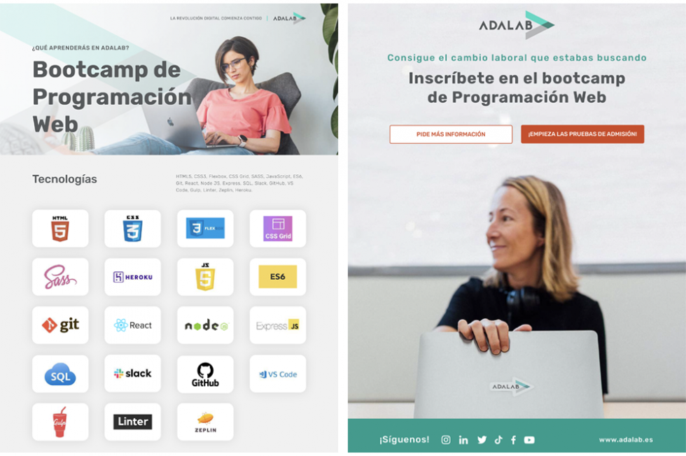 Syllabus Bootcamp Programación Web - Adalab