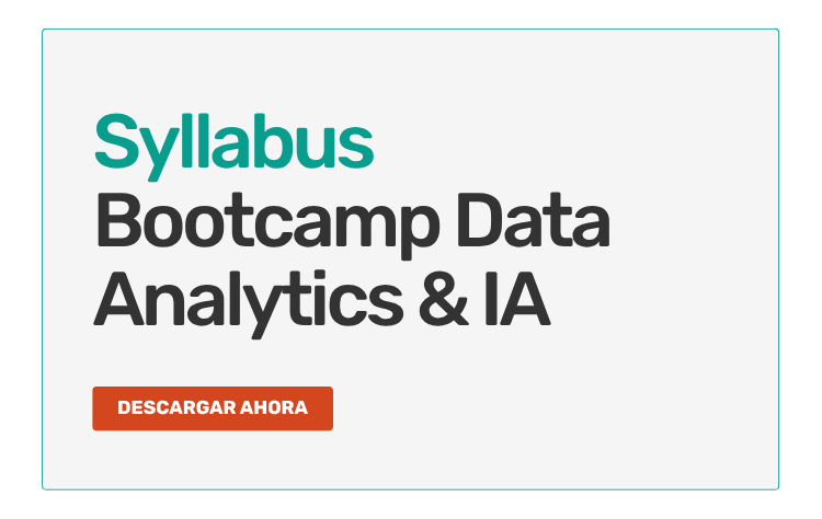 Syllabus Bootcamp Data Analytics & IA - Adalab